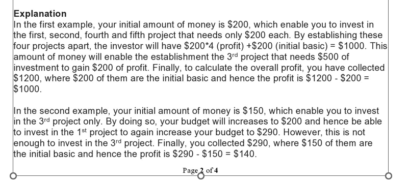 Solved Explanation In the first example, your initial amount | Chegg.com