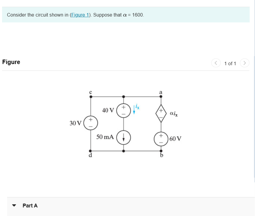 Solved Suppose that α=1600Is the interconnection in the | Chegg.com