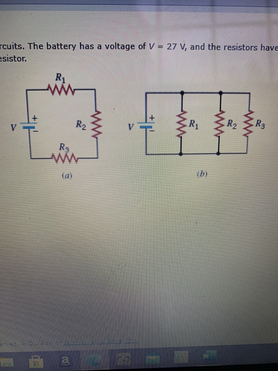 Solved The drawing shows three different resistors in two | Chegg.com