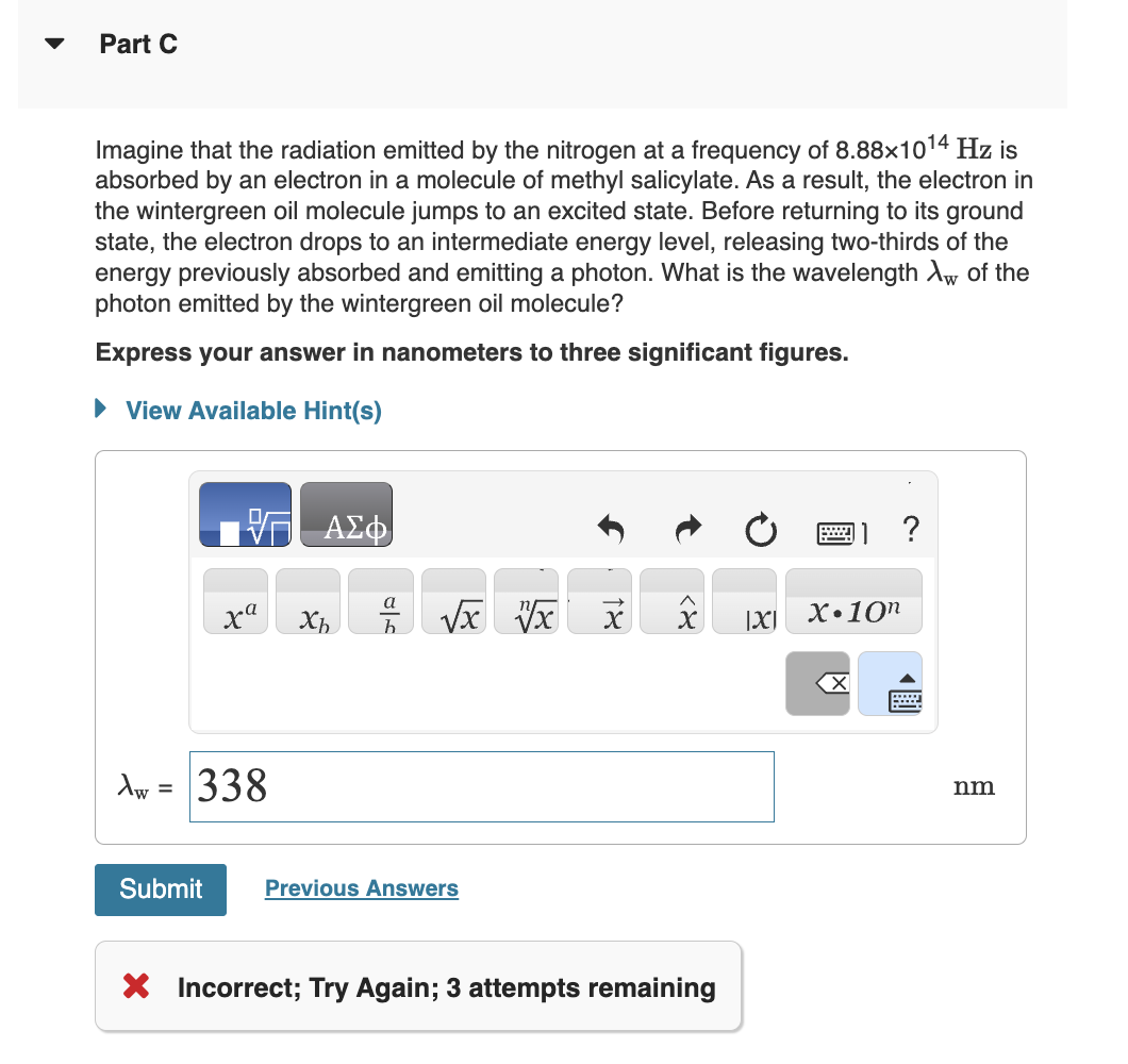 please answer part c. thank you! | Chegg.com