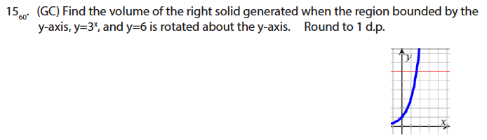 Solved 1560 (GC) Find the volume of the right solid | Chegg.com