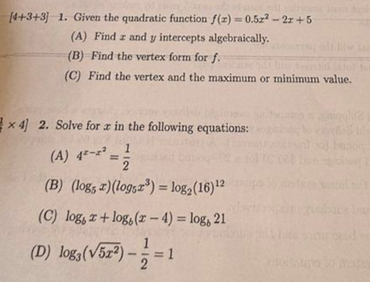 Solved can you help me solve number 2? | Chegg.com