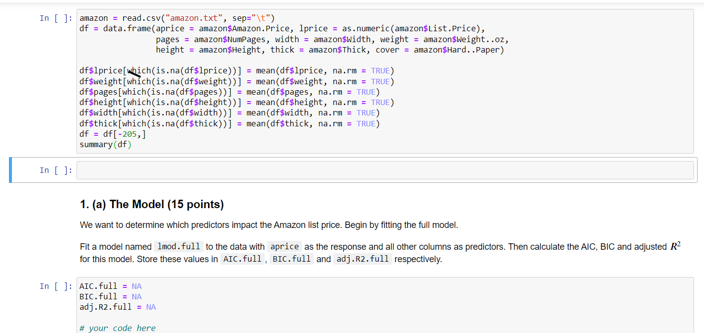 Module 6: Autograded Assignment Outline: Here are the | Chegg.com