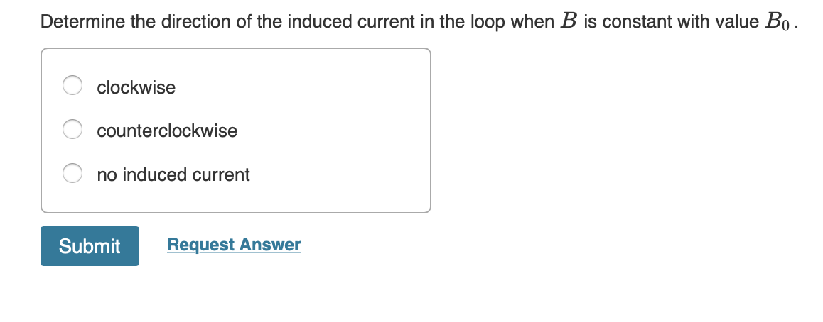 Solved A circular loop of wire is in a region of spatially | Chegg.com