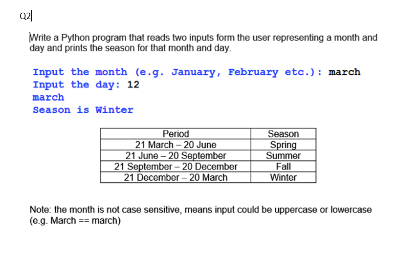 Solved 021 Write A Python Program That Reads Two Inputs Form 9102