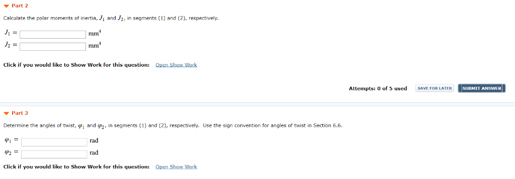 Solved P6.013 (Multistep) A two-segment shaft is used to | Chegg.com