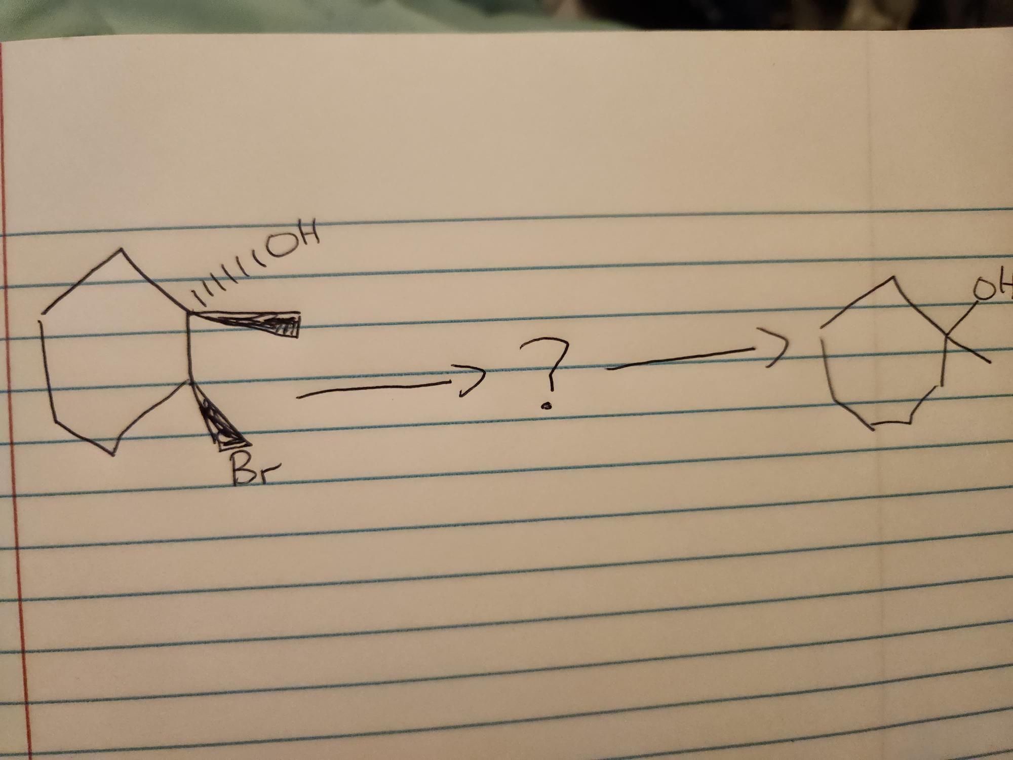 Solved Draw the structure of the intermediate compound in | Chegg.com