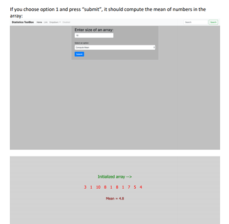 Solved The select list has three options: "1. Compute | Chegg.com