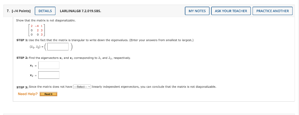 Solved A=⎣⎡−25−40−500−1−5⎦⎤ P=⎣⎡∥ Verify that P−1AP is a | Chegg.com
