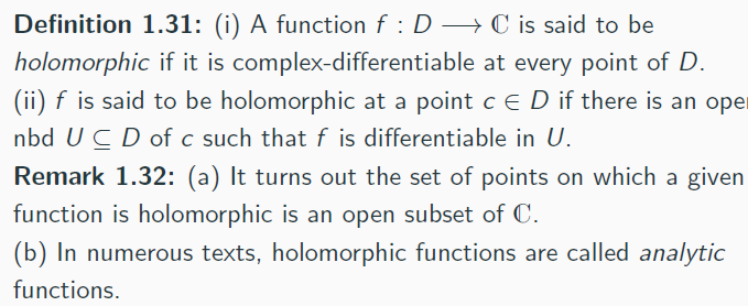Solved If a function f(x) is holomorphic in a domain, does | Chegg.com