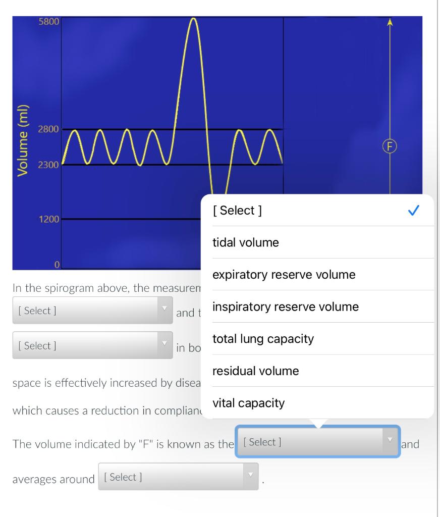 Solved 5800 2800 EmWM m 2300 1200 E 0 In the spirogram | Chegg.com