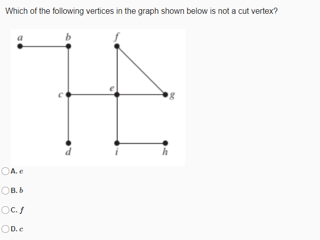 Solved The distance between two vertices in a graph is the | Chegg.com