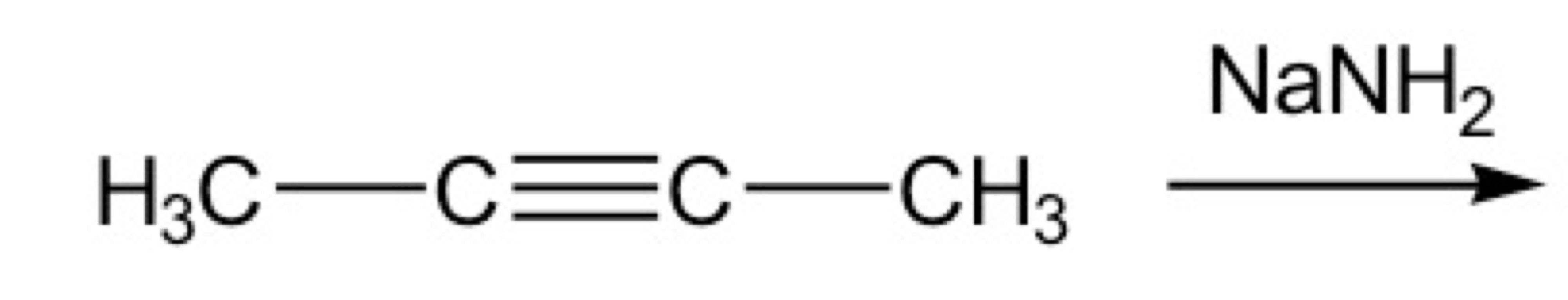 Solved NaNH2 H3C—C=C—CH3 | Chegg.com