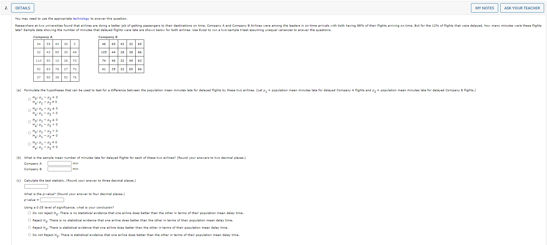 Solved 2. DETAILS MY NOTES ASK YOUR TEACHER You may need to | Chegg.com