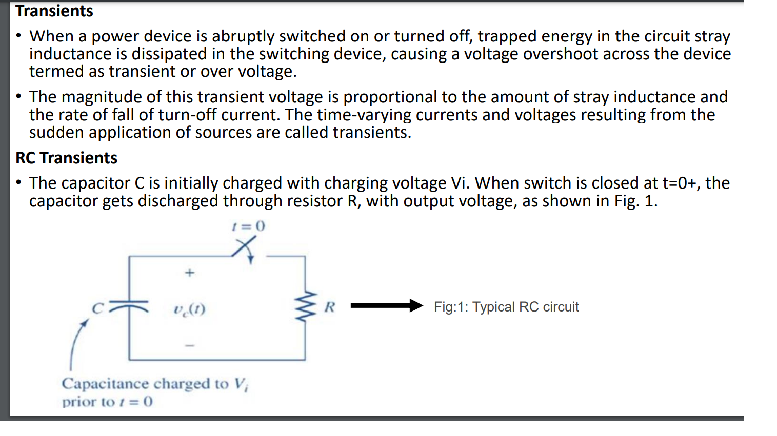 Solved - Transient over-voltages due to lightning and | Chegg.com