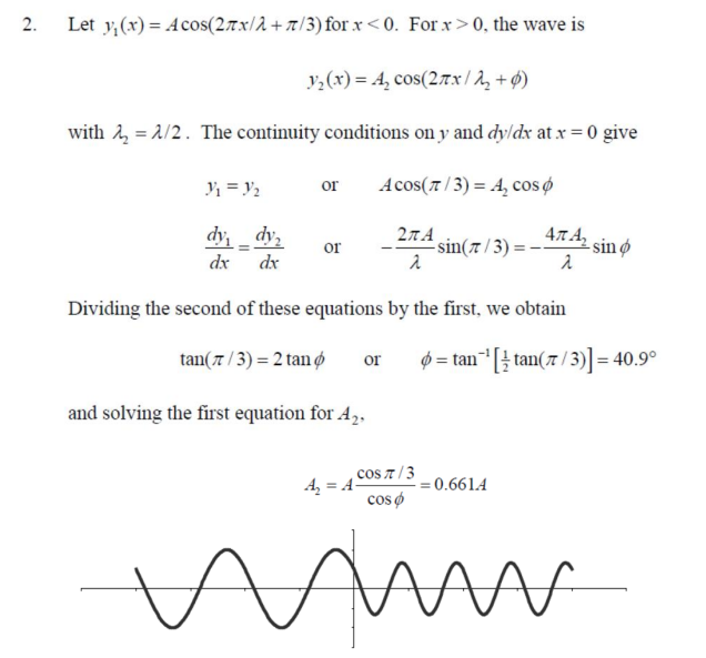 Solved Q2) Why is it important for a wave function to be | Chegg.com