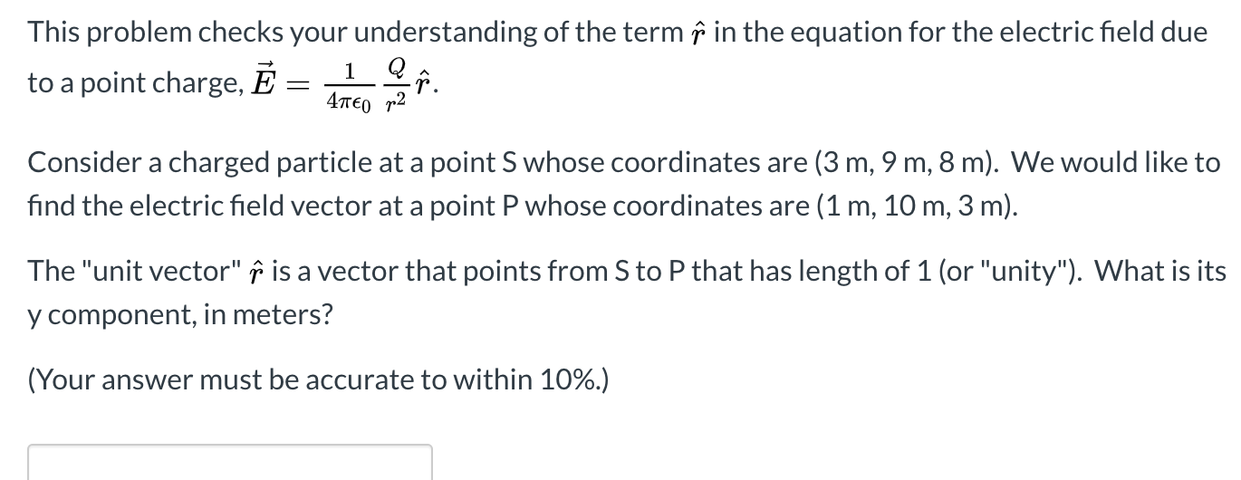 Solved This problem checks your understanding of the term in | Chegg.com