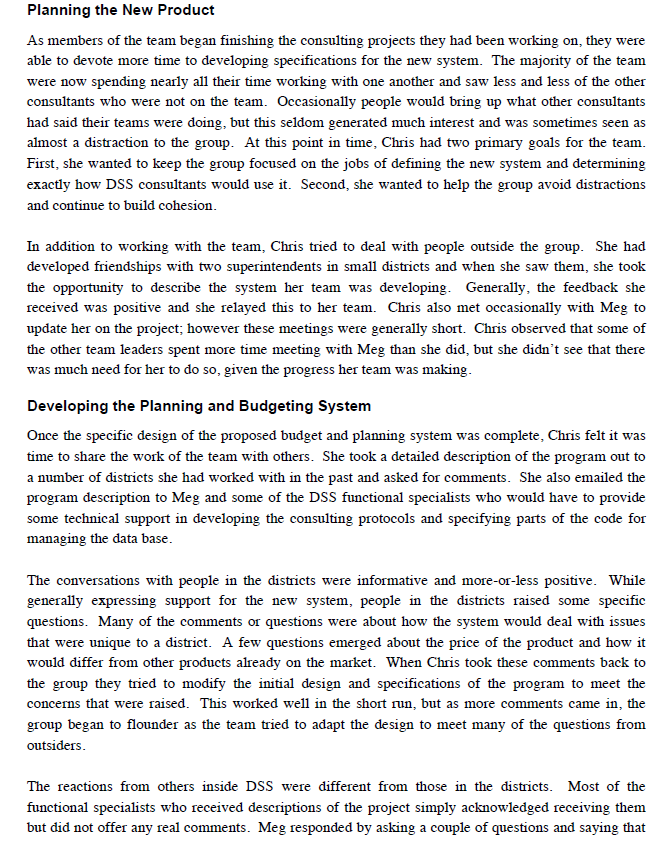 Read the attached case study to answer A and B. | Chegg.com