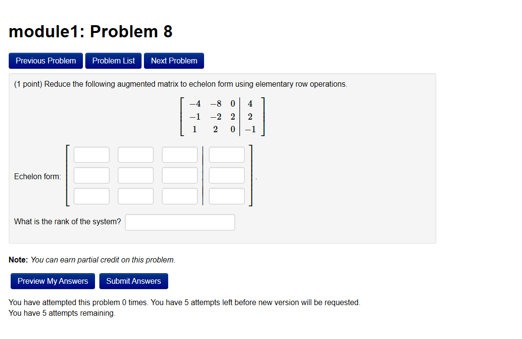 Solved module1: Problem 8 Previous Problem Problem List Next | Chegg.com
