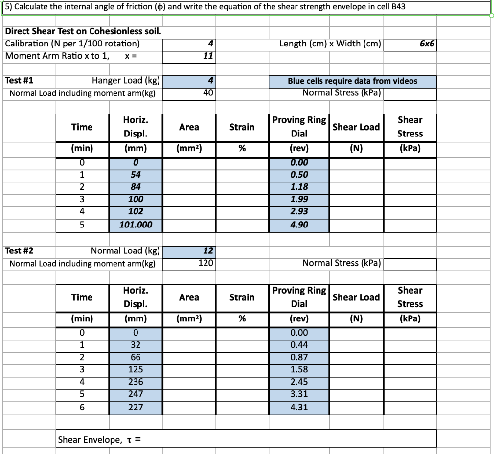 Solved Please complete the two tables as well as complete | Chegg.com