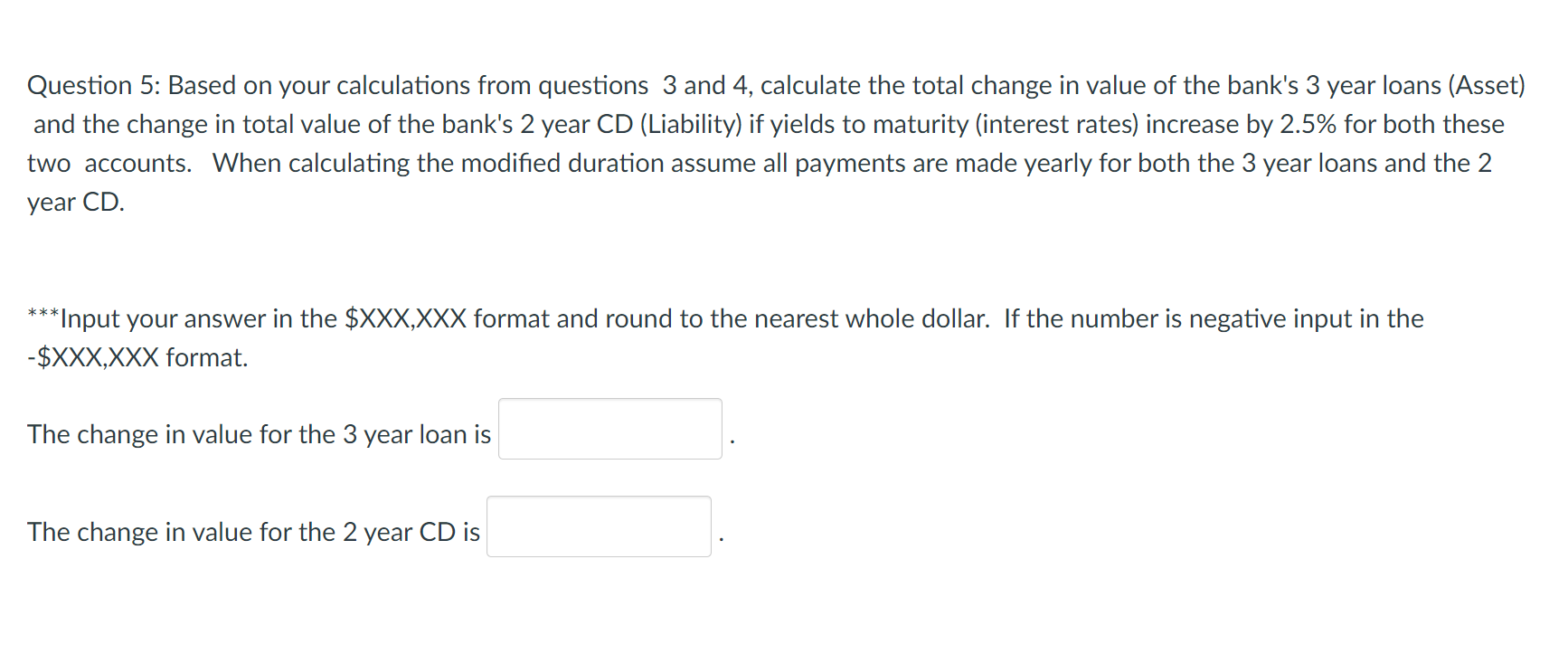 Question 3: Use the following information on Assets | Chegg.com