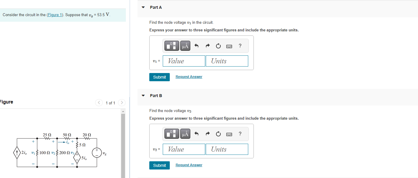Solved Consider the circuit in the (Figure 1). Suppose that | Chegg.com