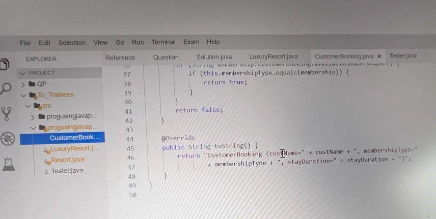 Object Oriented Programming question. working on this | Chegg.com