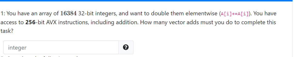 Solved 1: You have an array of 16384 32-bit integers, and | Chegg.com
