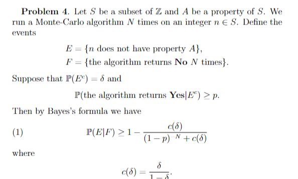Solved Problem 4 . Let \\( S \\) be a subset of \\( | Chegg.com