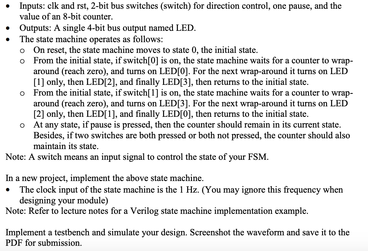 Draw a state diagram of your Moore-type state machine | Chegg.com