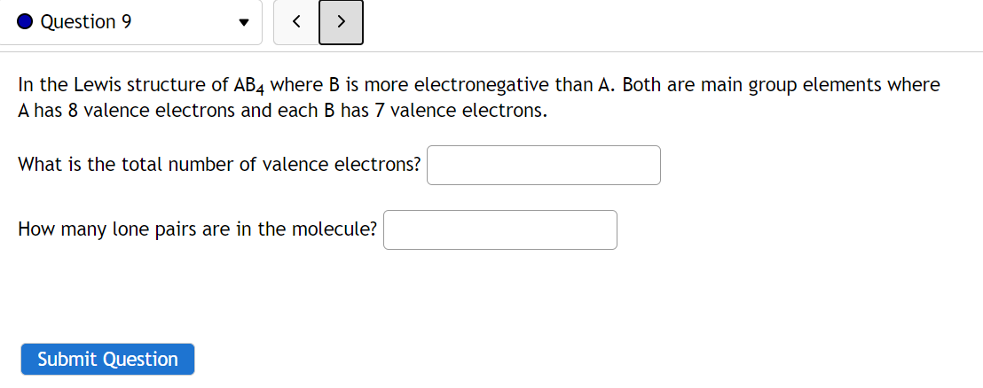 Solved Question 10 Following the octet rule, how many | Chegg.com