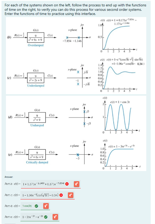Solved For each of the systems shown on the left, follow the | Chegg.com