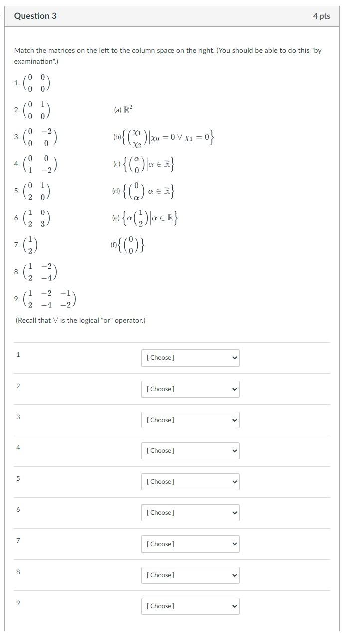 Solved Which of the following sets are subspaces of R2 ? | Chegg.com