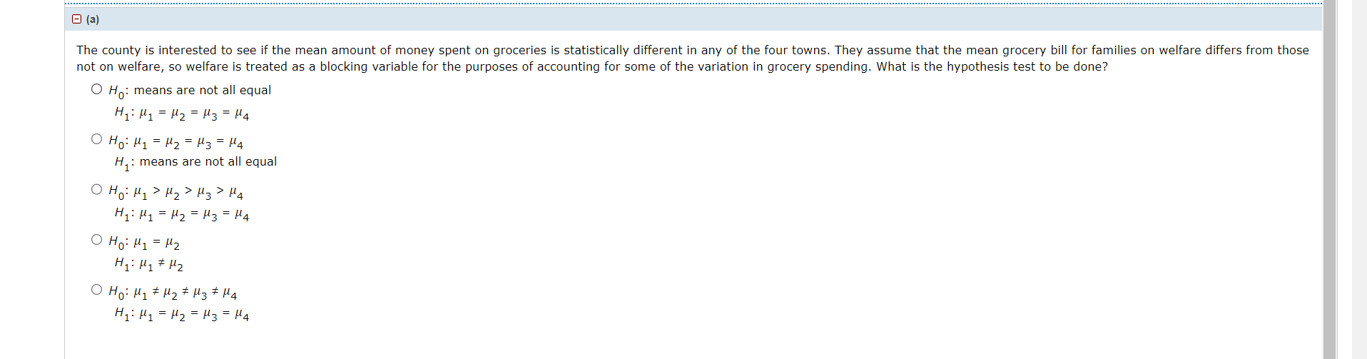 Solved The Test Is Done With A 95 Confidence Level Find