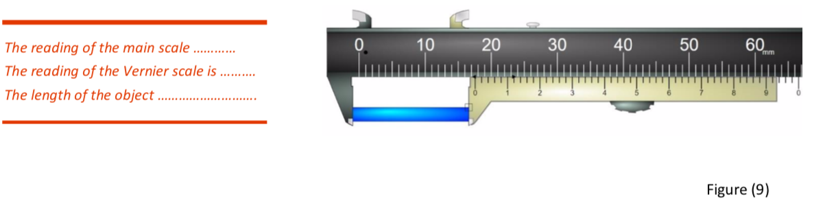 Solved 10 20 30 40 50 60 mm The reading of the main scale | Chegg.com
