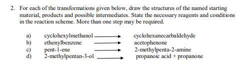 Solved 2. For each of the transformations given below, draw | Chegg.com