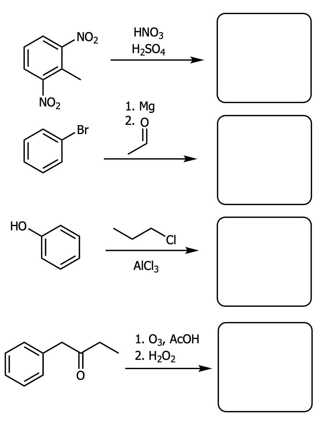 Solved 1. \\( \\mathrm{O}_{3}, \\mathrm{AcOH} \\) 2. \\( | Chegg.com