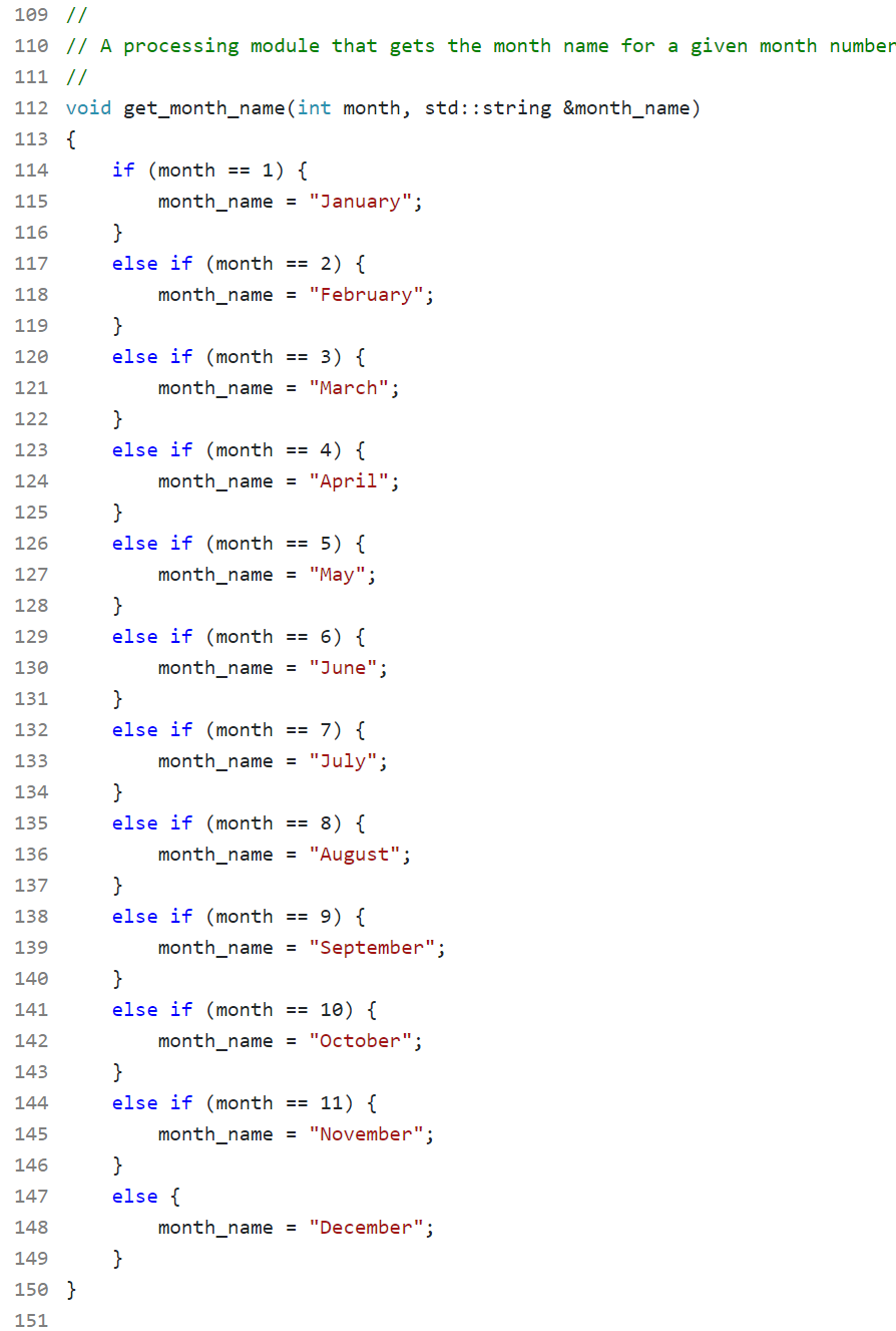 Solved The program should prompt the user to enter a month | Chegg.com