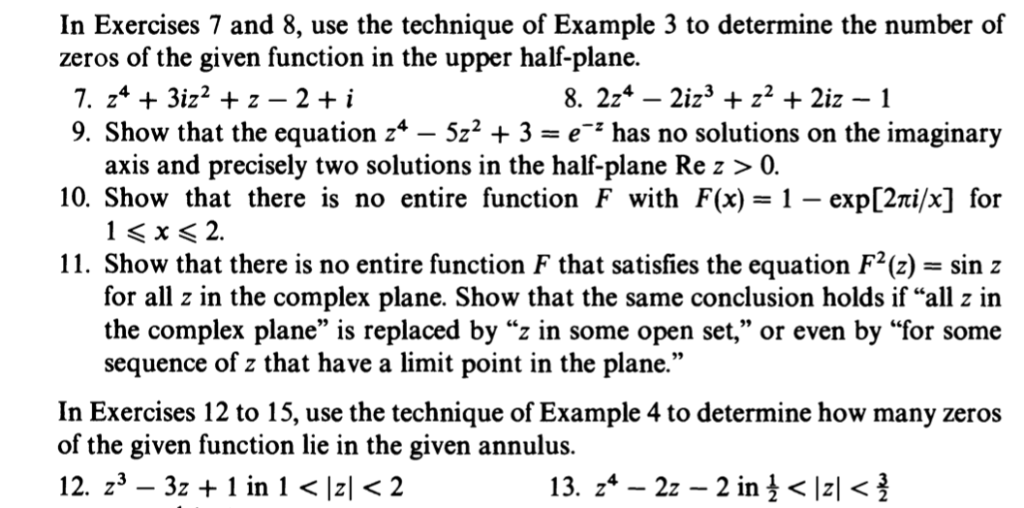 Solved Example 3 Let λ > 1 . Use the argument principle to | Chegg.com