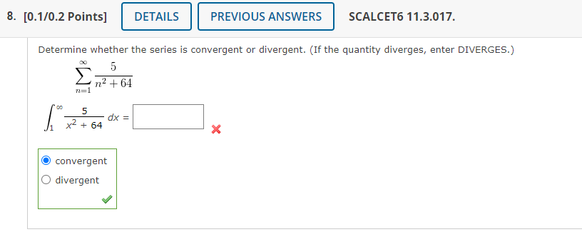 Solved 8. [0.1/0.2 Points] DETAILS PREVIOUS ANSWERS SCALCET6 | Chegg.com