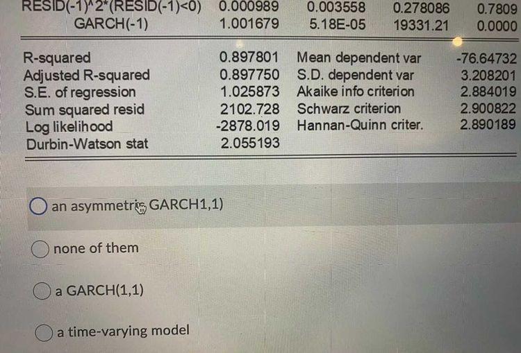 Solved Question 1 (10 points) Engle-Granger Test Equation: | Chegg.com