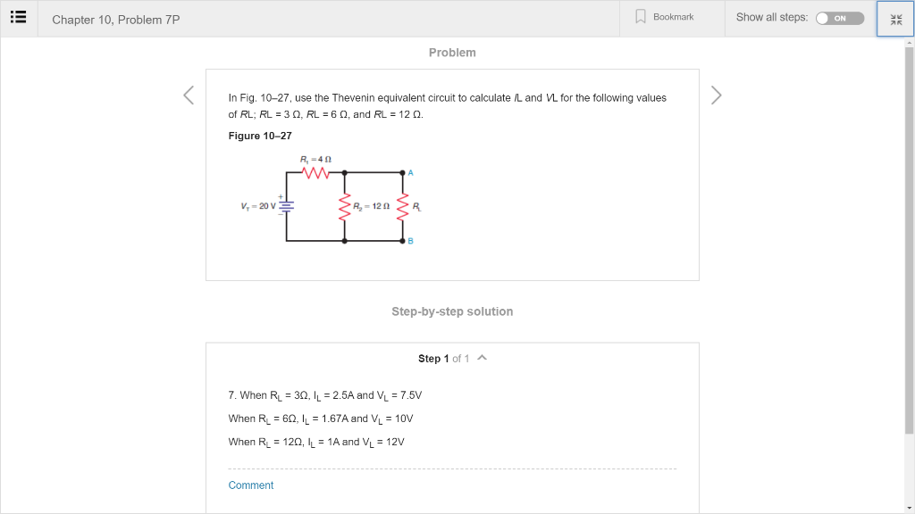 Solved Chapter 10, Problem 7P Bookmark Show all steps: ON | Chegg.com Solved Chapter 10, Problem 7P Bookmark Show all steps: ON | Chegg.com
