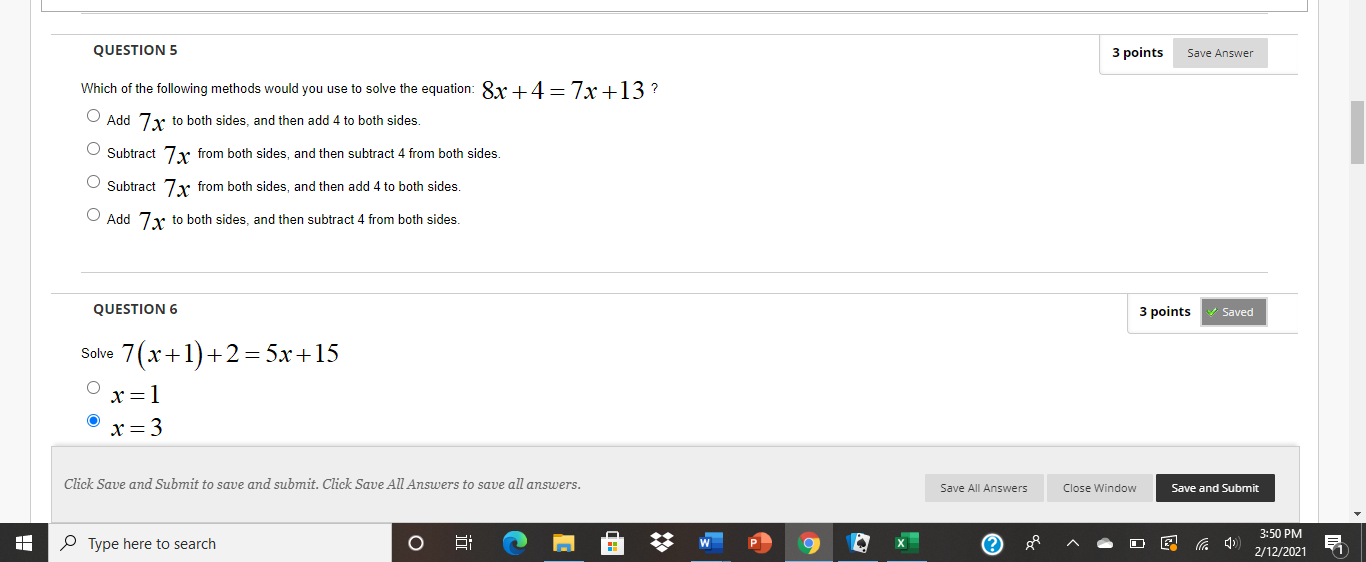 Solved QUESTION 5 3 points Save Answer Which of the | Chegg.com