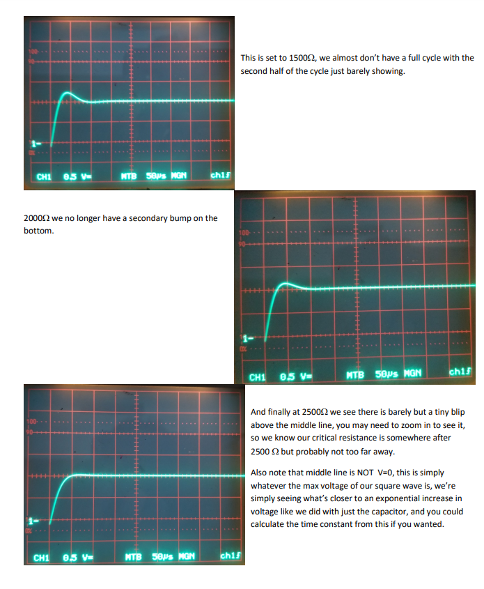 Solved RCL Circuits Z=502 (M ) This setup includes an | Chegg.com