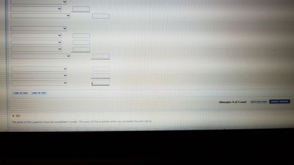 Solved Problem 17-08A (Part Level Submission) The following | Chegg.com
