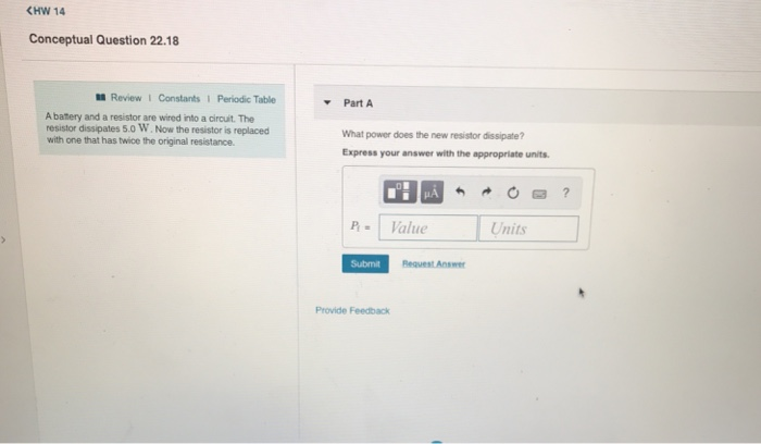 Solved KHW 14 Conceptual Question 22.18 Review Constants | Chegg.com