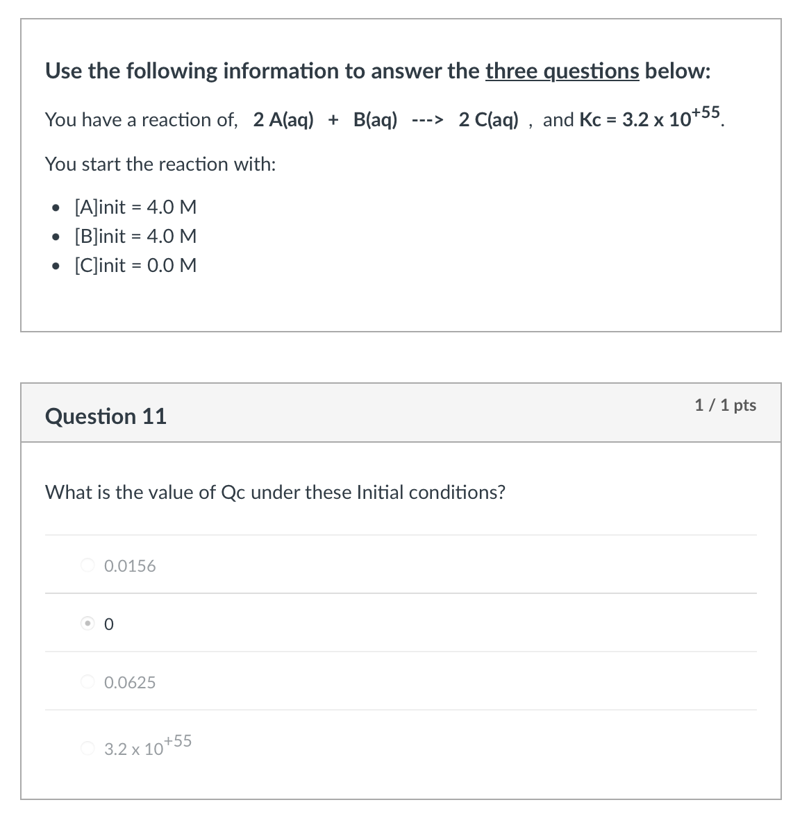 Solved Use the following information to answer the three | Chegg.com