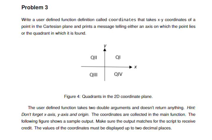 Solved Write the definition of a user-defined function | Chegg.com