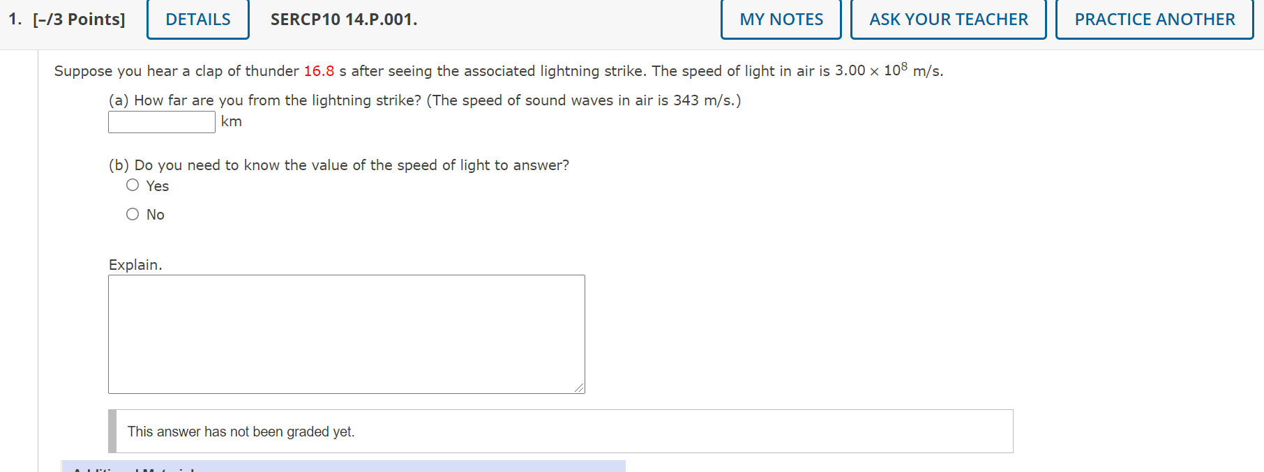 Solved 1 [ 3 Points] Details Sercp10 14 P 001 My Notes