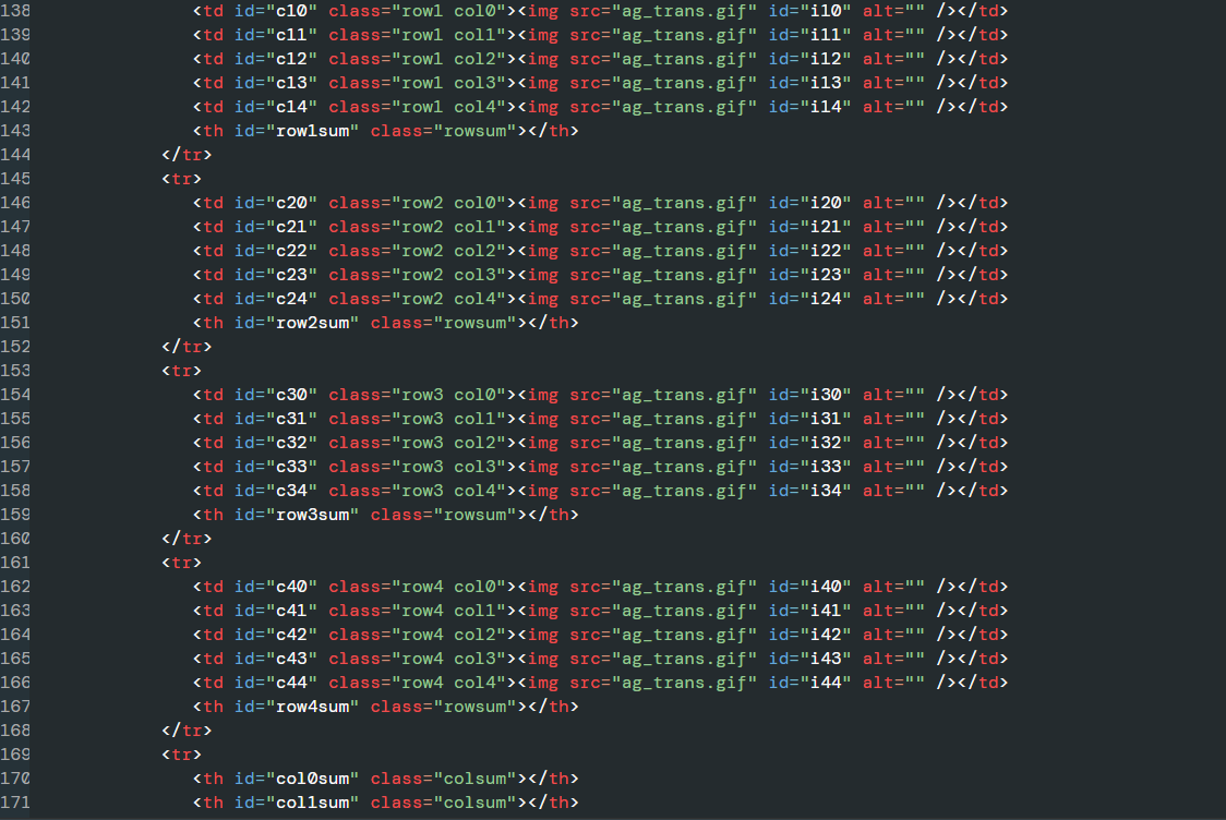 Use your editor to open the ag_squares.html, | Chegg.com